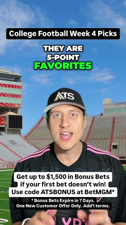 COLLEGE FOOTBALL WEEK 4 PREDICTIONS: BEST BETS FOR USC VS MICHIGAN & MORE - YouTube