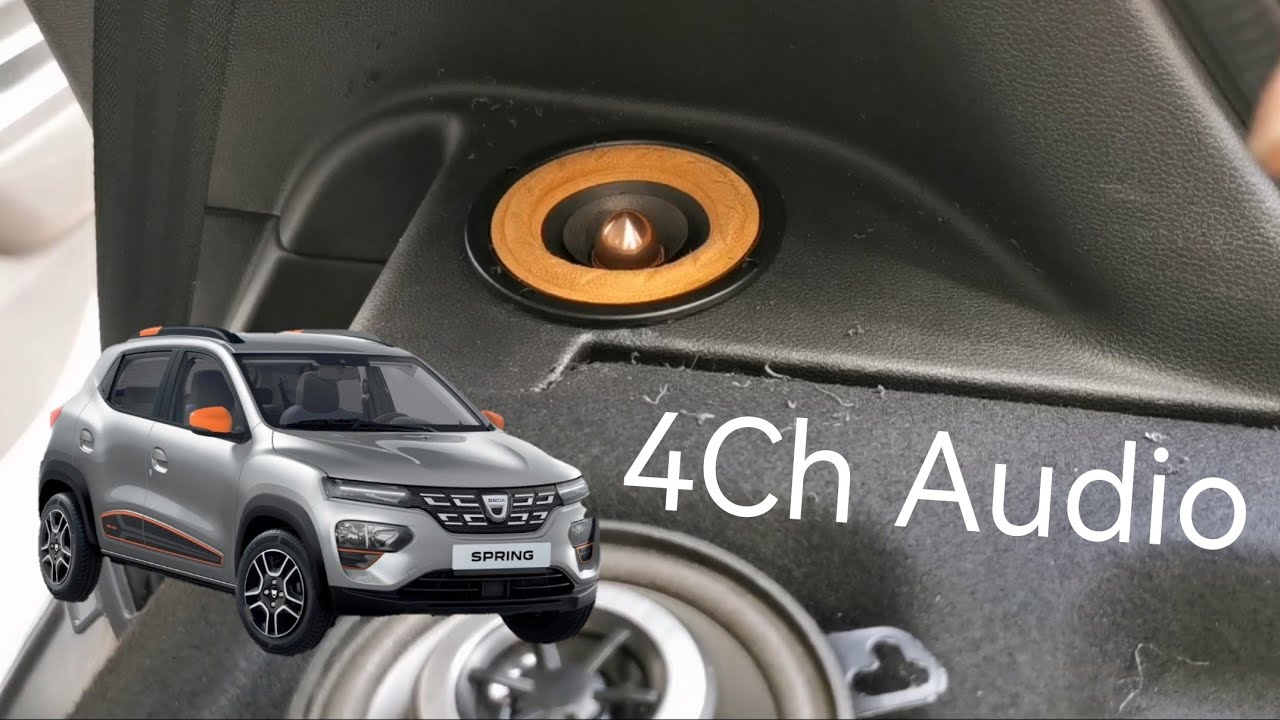 Dacia Spring Lautsprecher Hinten/Subwoofer - YouTube