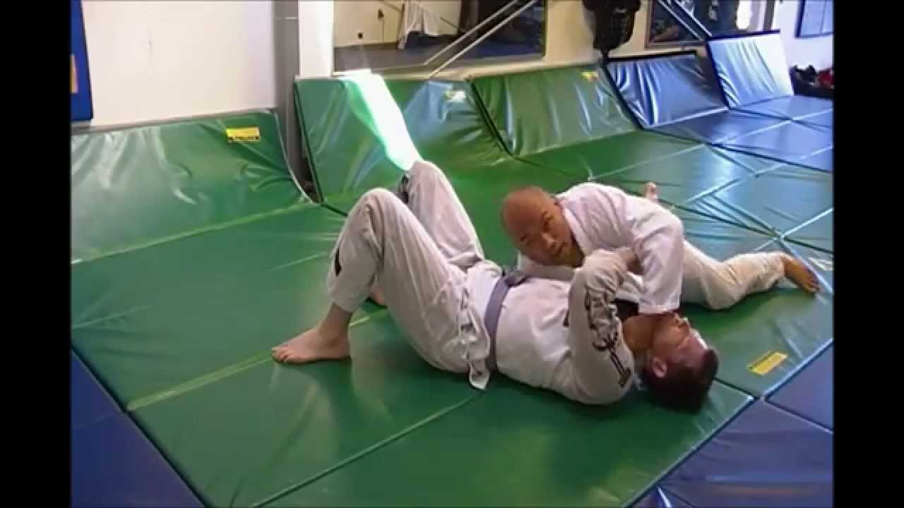 BJJ - Cross Body Choke - Paper Cutter - YouTube