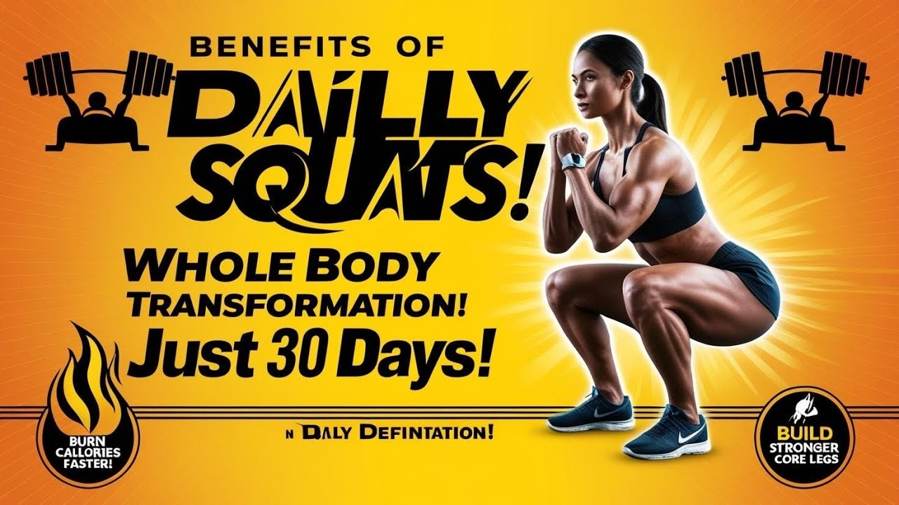 25 Squats Daily Is Change Your Whole Body || रोज़ स्काउट्स करने से क्या ...
