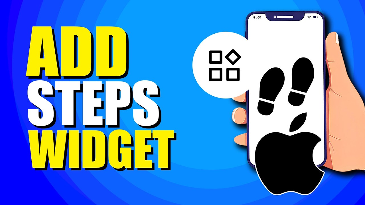 How To Add Steps Widget On iPhone (Step Tracking Widget) - YouTube