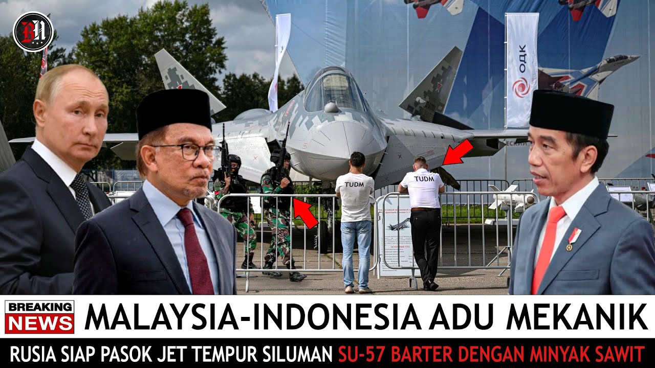 🔴 INDONESIA-MALAYSIA MEMANAS !! TUDM AJUKAN BARTER JET TEMPUR SILUMAN ...