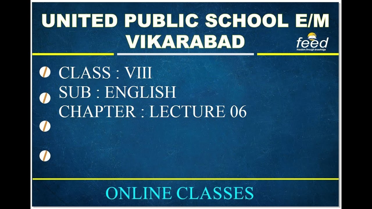 8TH CLASS ENGLISH LECTURE 6 THE TATTERED BLANKET STUDY SKILLS YouTube 8th-class-english-lecture-6-the-tattered-blanket-study-skills-youtube