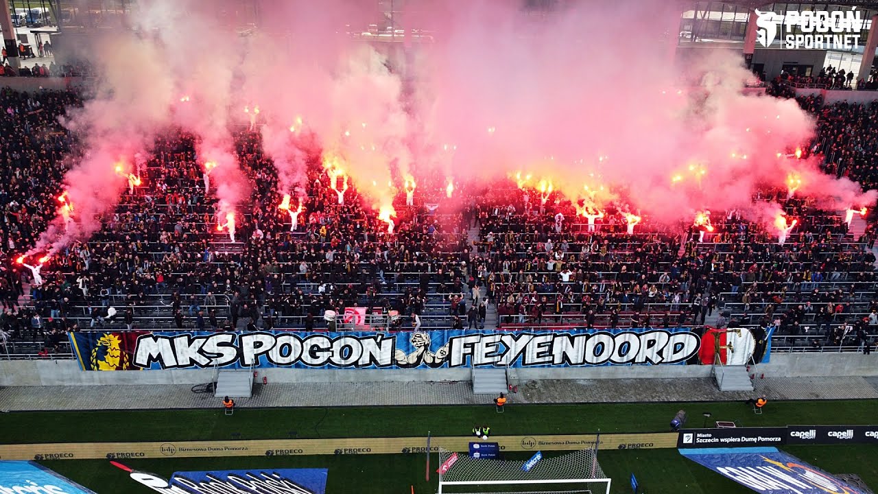 OPRAWA: MKS Pogoń & Feyenoord [DRON] - YouTube