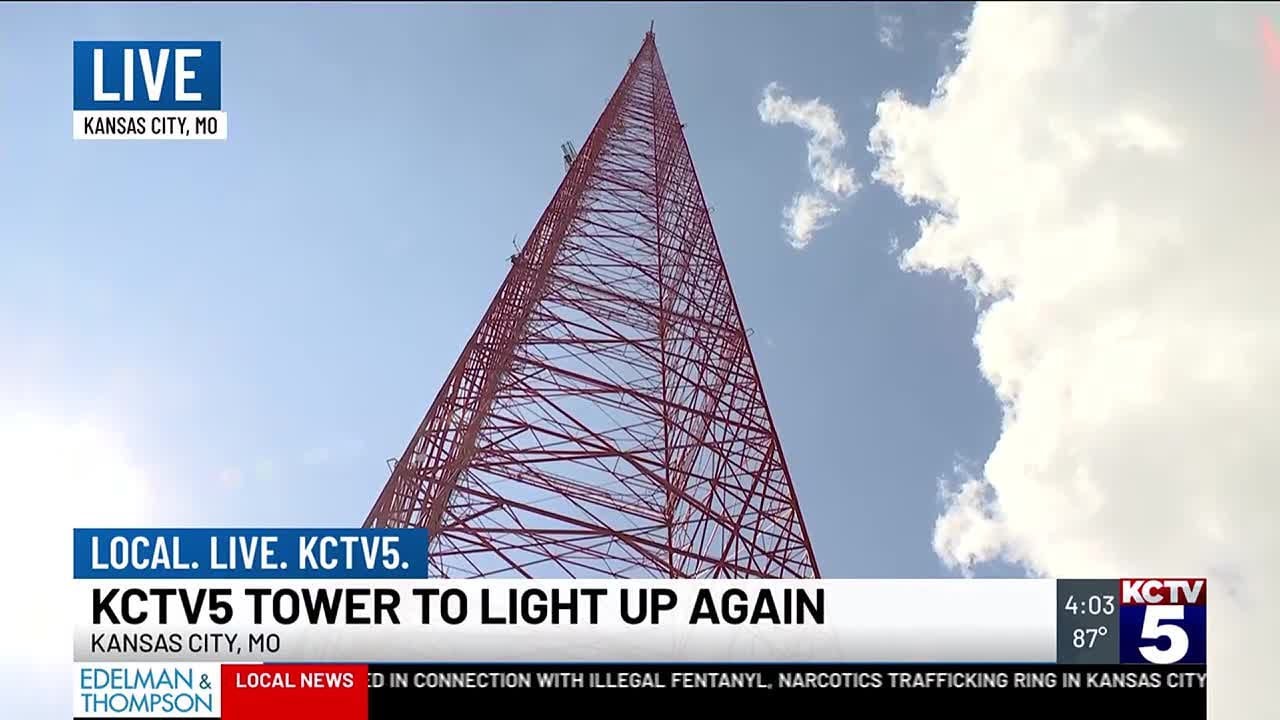 KCTV5 tower to be relit ahead of 2026 World Cup coming to Kansas City ...