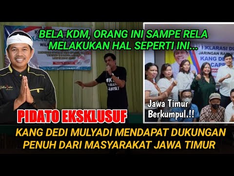 Kang dedi mulyadi banjir dukungan dari berbagai pihak, 3 Provinsi bersatu