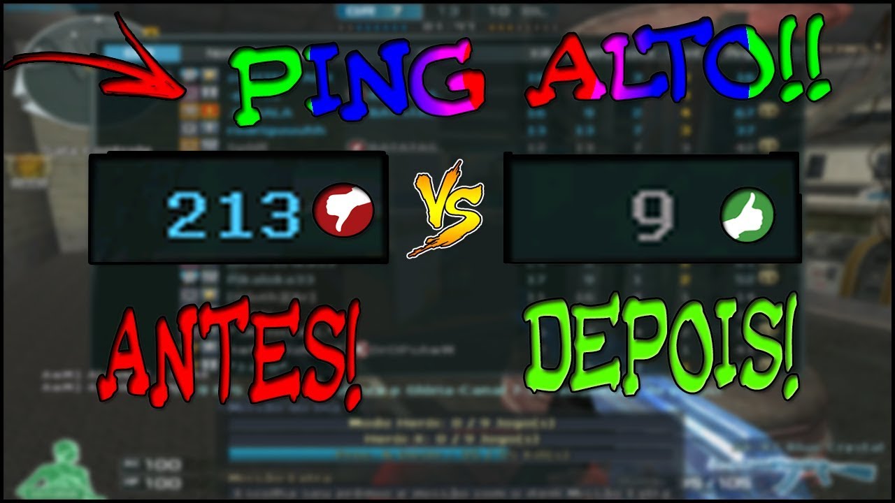 COMO RESOLVER! BUG DO PING ALTO E LAG - YouTube