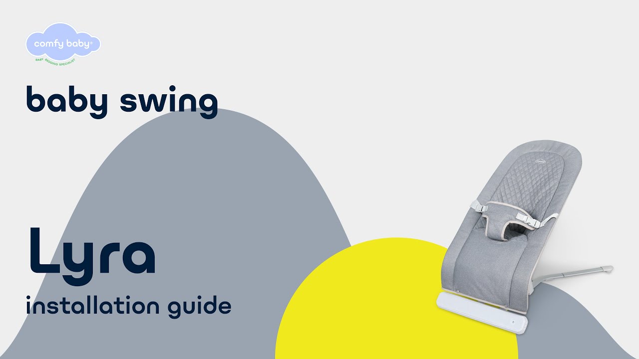 Comfy Baby® Lyra Baby Swing Installation Guide - YouTube