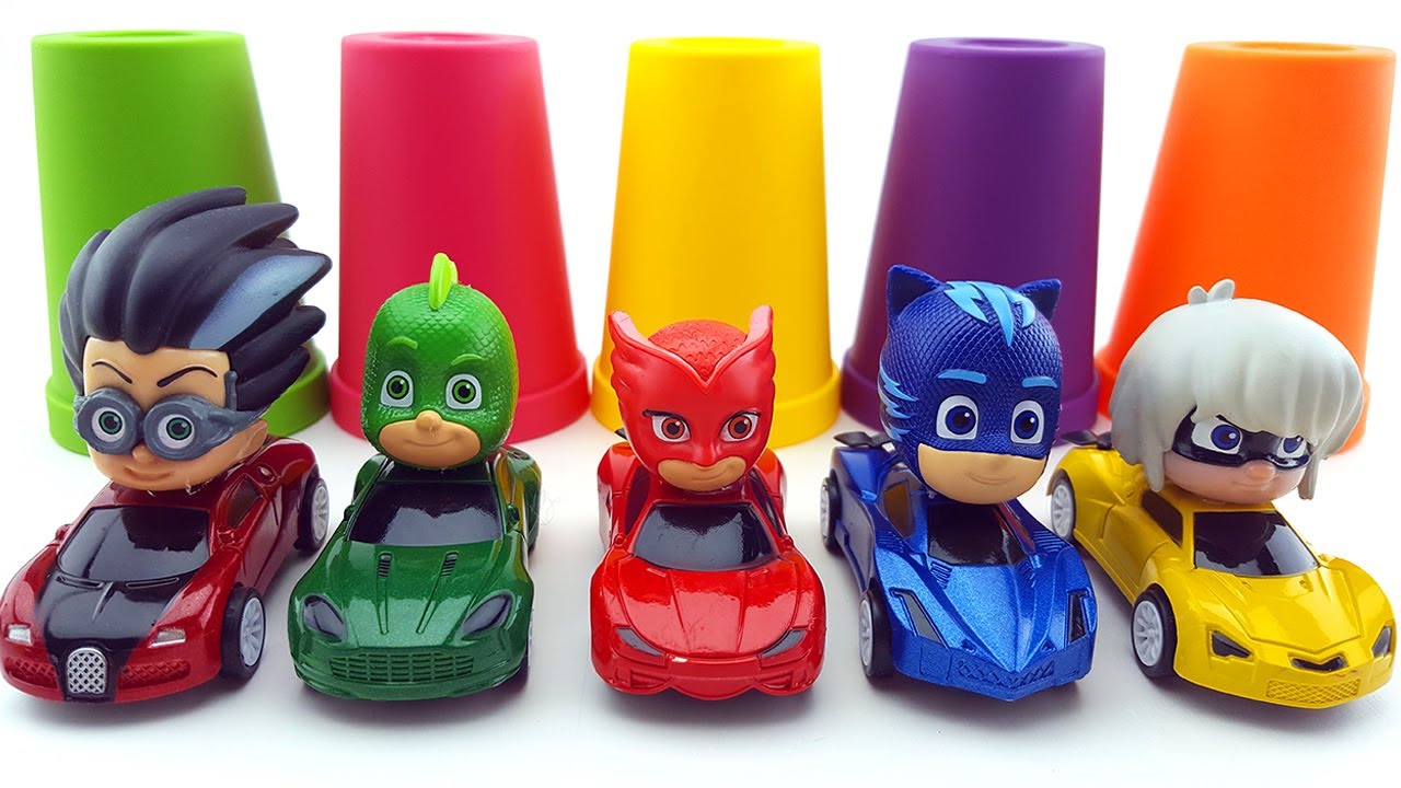 Baby Songs with Play Doh Toys, Learn Colors with Paw Patrol PJ Masks ...