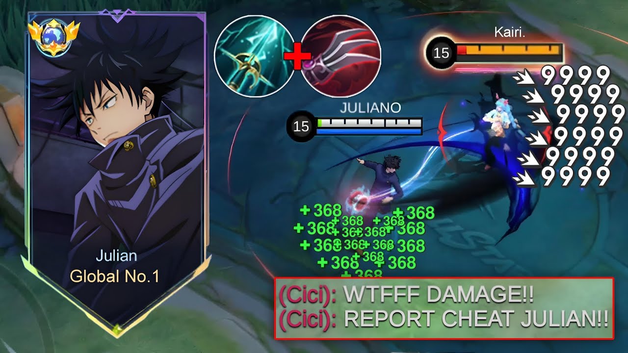 NEW META JULIAN TRUE DAMAGE BUILD 2024 (recommended build) - MLBB - YouTube