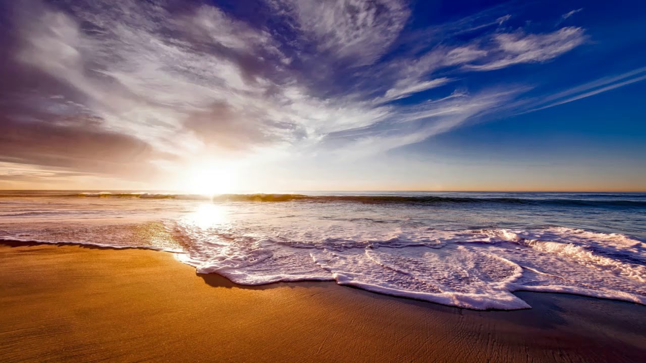 Ocean Waves Relaxation 4 Hours Soothing Waves Crashing On Beach
