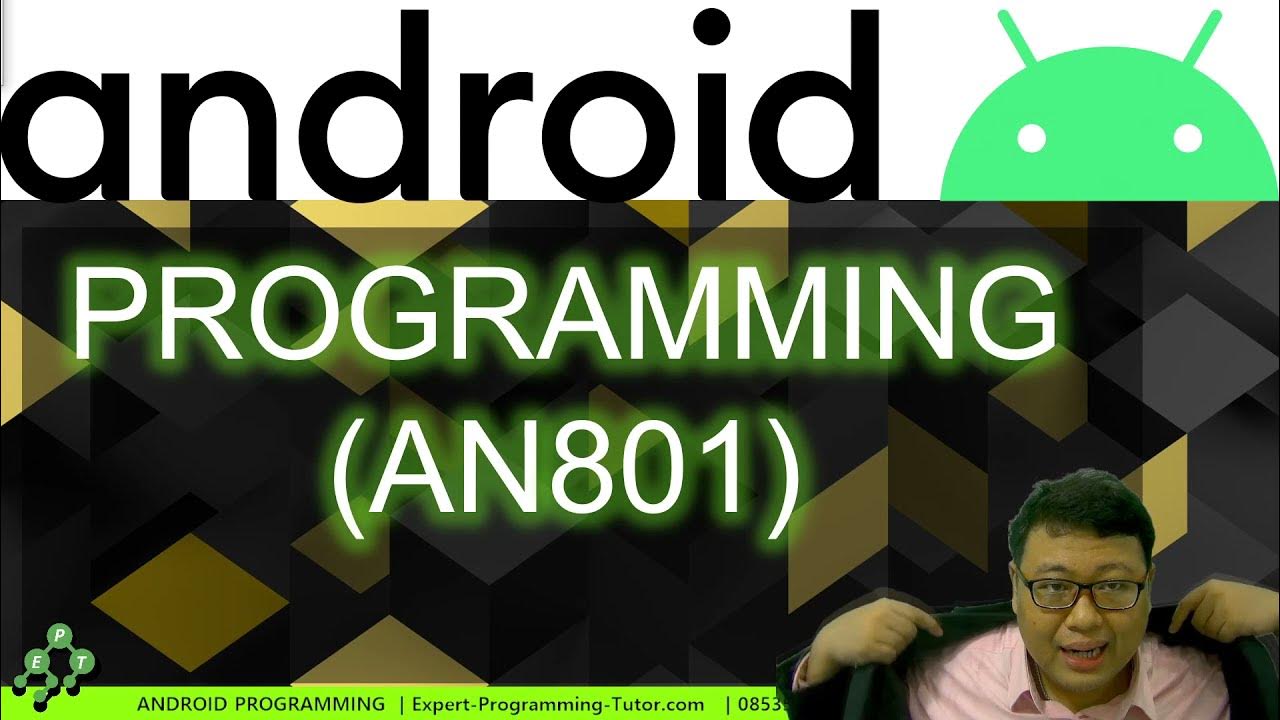 AN801 - Android Programming #01 - YouTube