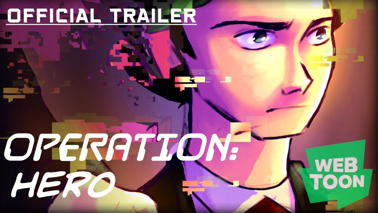 OPERATION: HERO {OFFICIAL TRAILER} Superhero Romance WEBTOON - YouTube