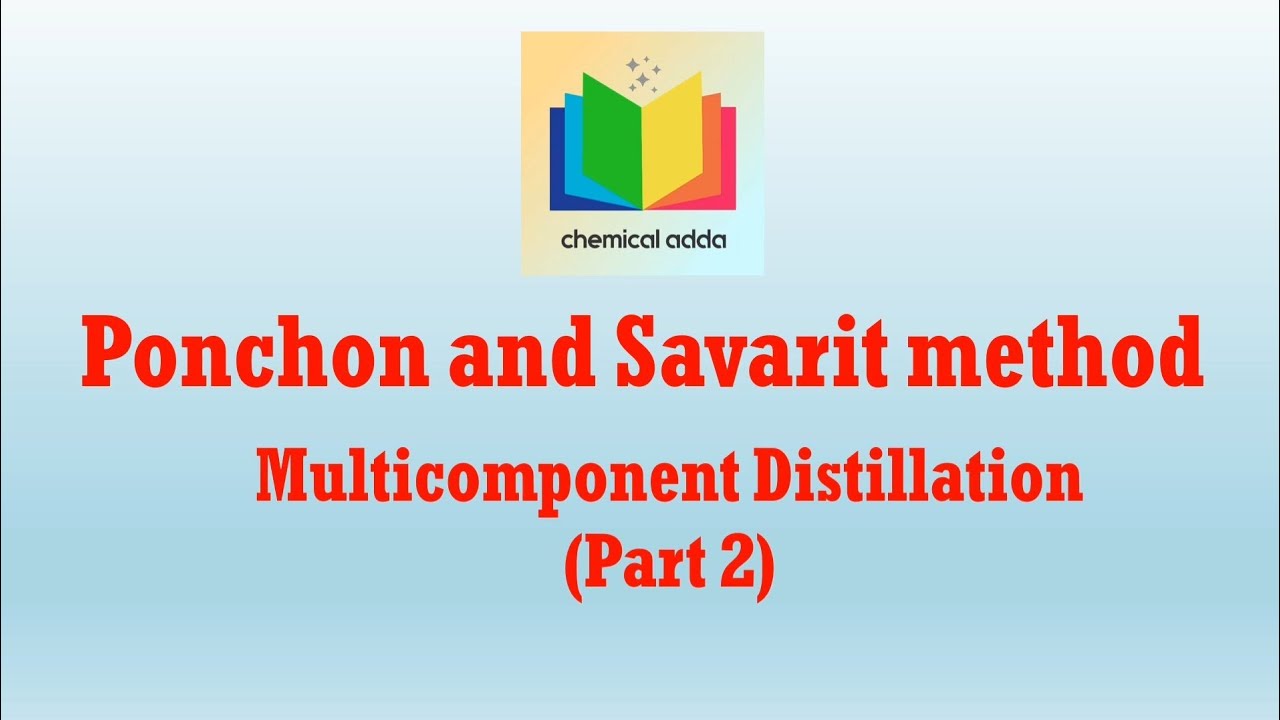 Ponchon Savarit Method step by step | Part 2 @chemicaladda - YouTube
