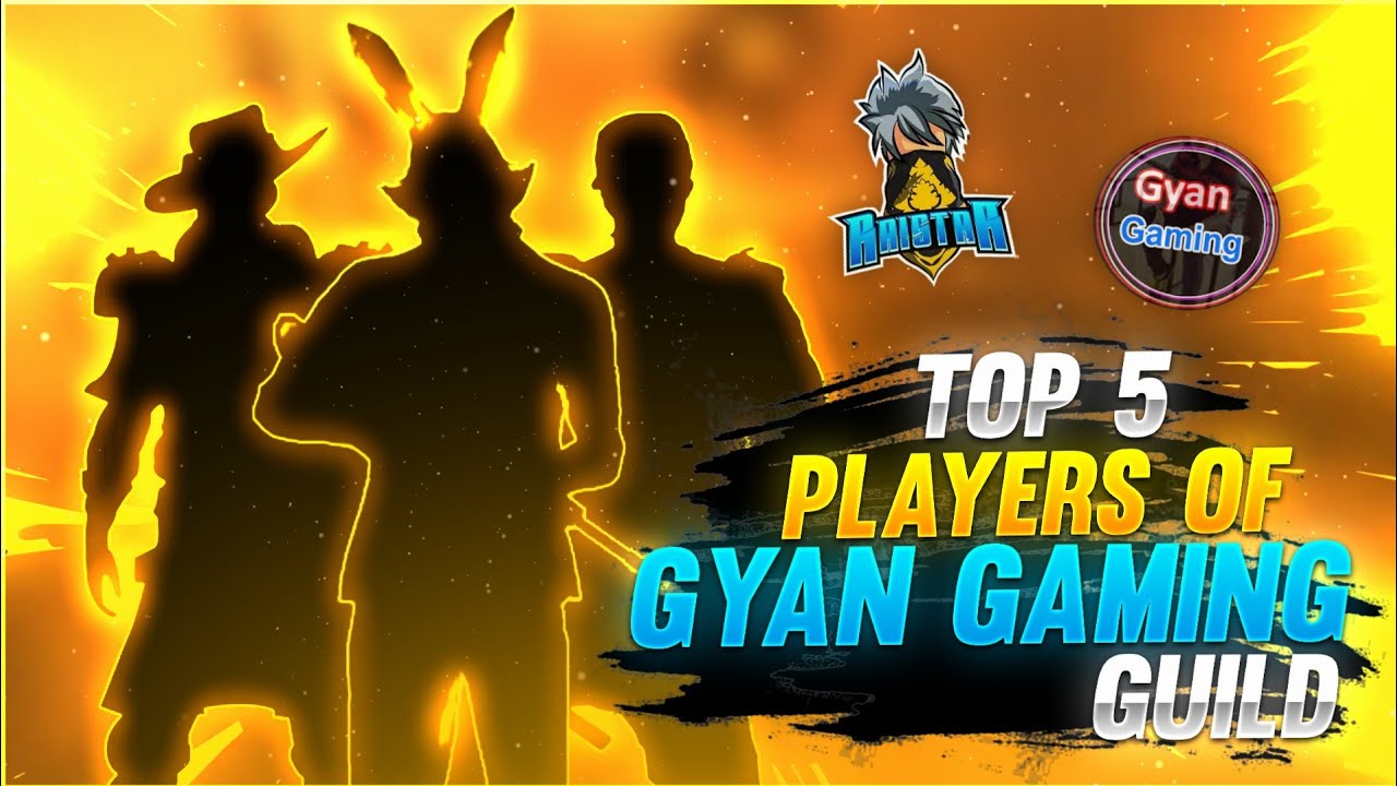 TOP 5 BEAT PLAYER OF GYAN GAMING GUILD 😱 WHO IS THE FASTER PLAYER OF ...