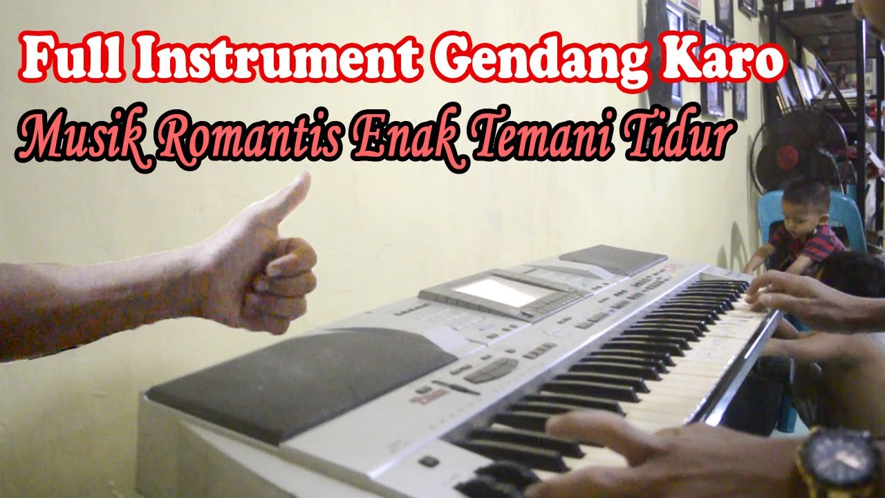 FULL INSTRUMEN MUSIK KARO - ENAK TEMANI TIDUR || KELENG SIMBAGESNA ...