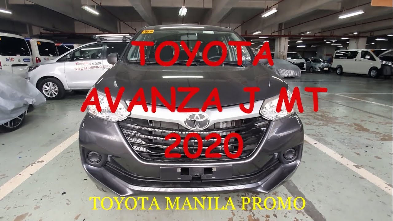 TOYOTA AVANZA J MT 2020 (GRAY METALLIC) PREVIEW | TOYOTA MANILA PROMO ...
