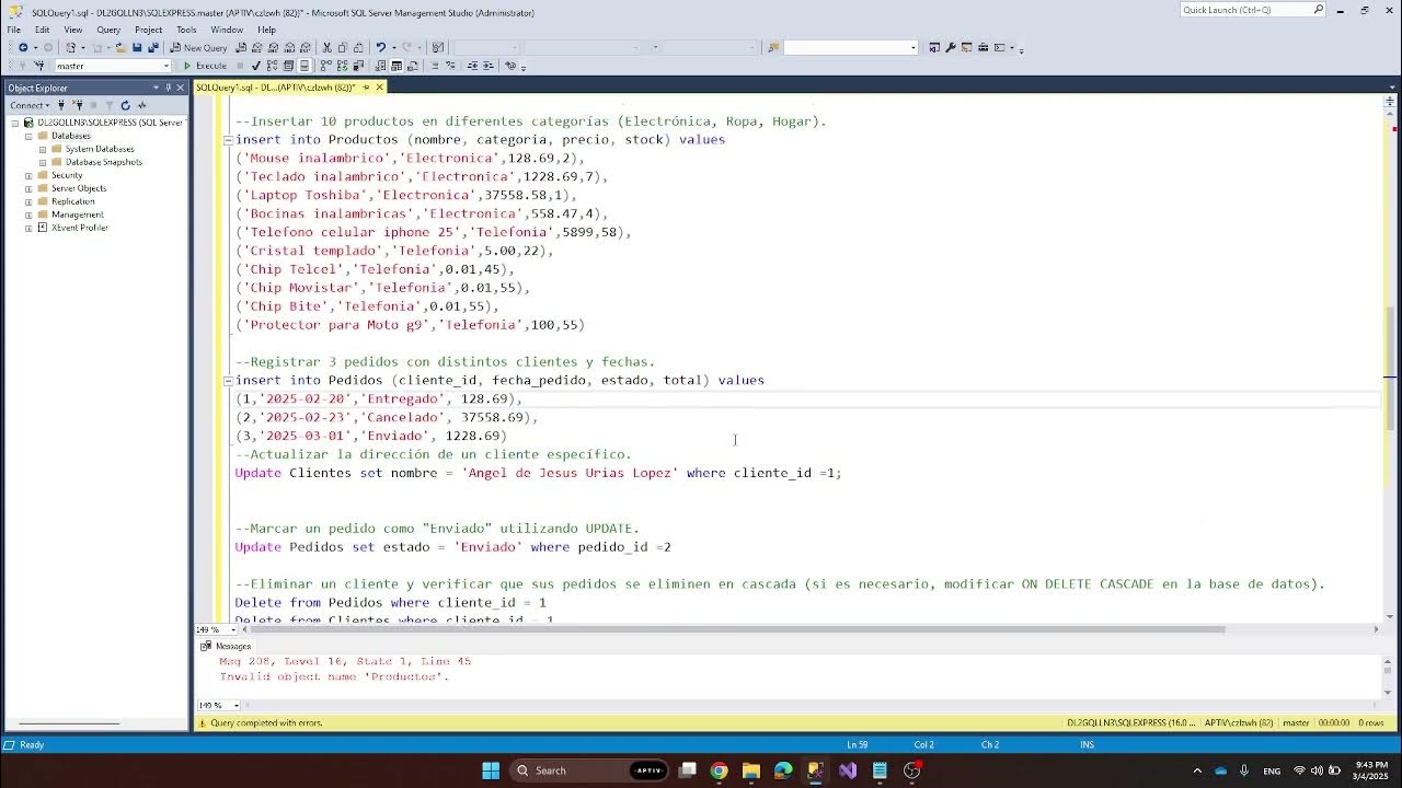 Tarea 10: Consultas en SQL (Práctica) - YouTube