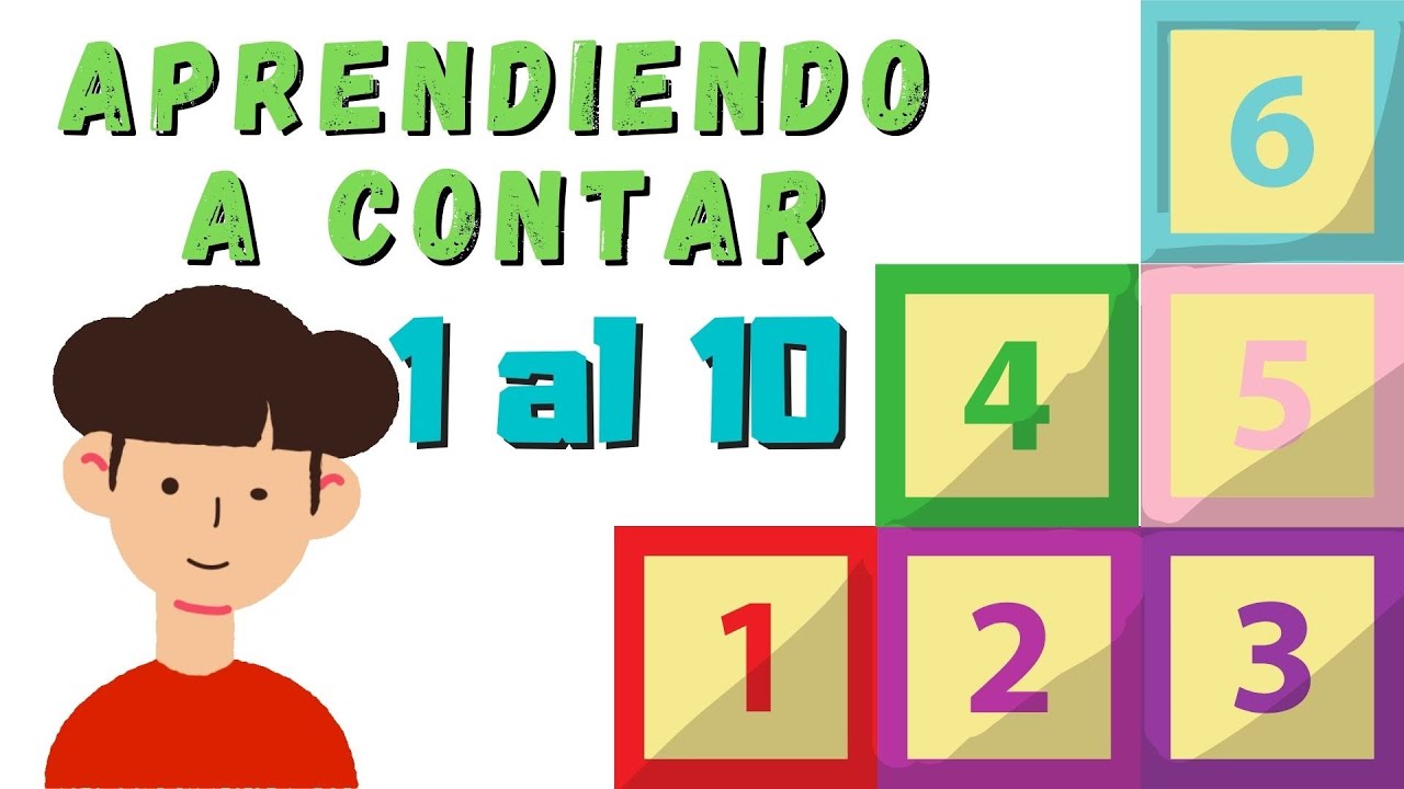 los numeros del 1 al 10 aprende a contar - YouTube
