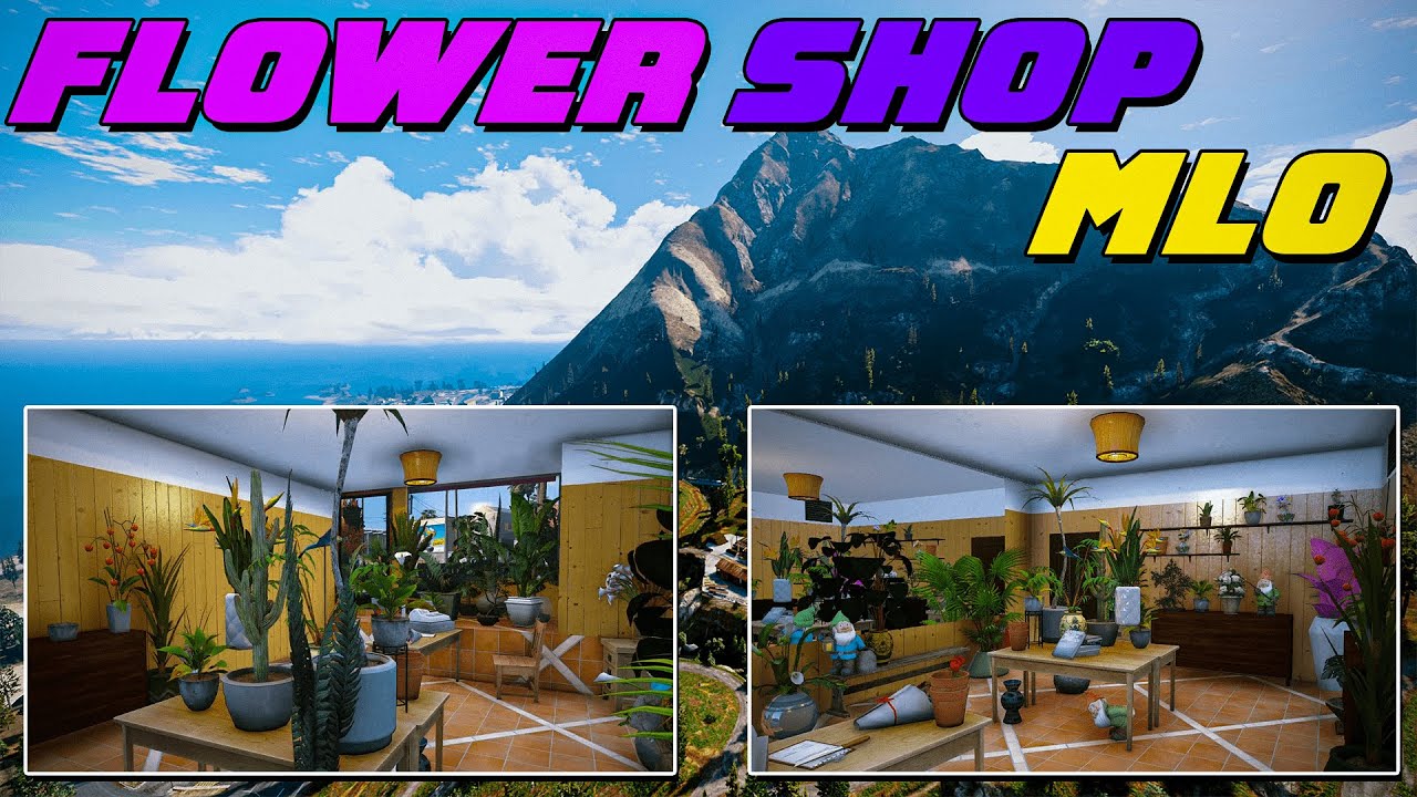 Free Flower Shop MLO | QBCore/ESX | FiveM Tutorial #190 - YouTube