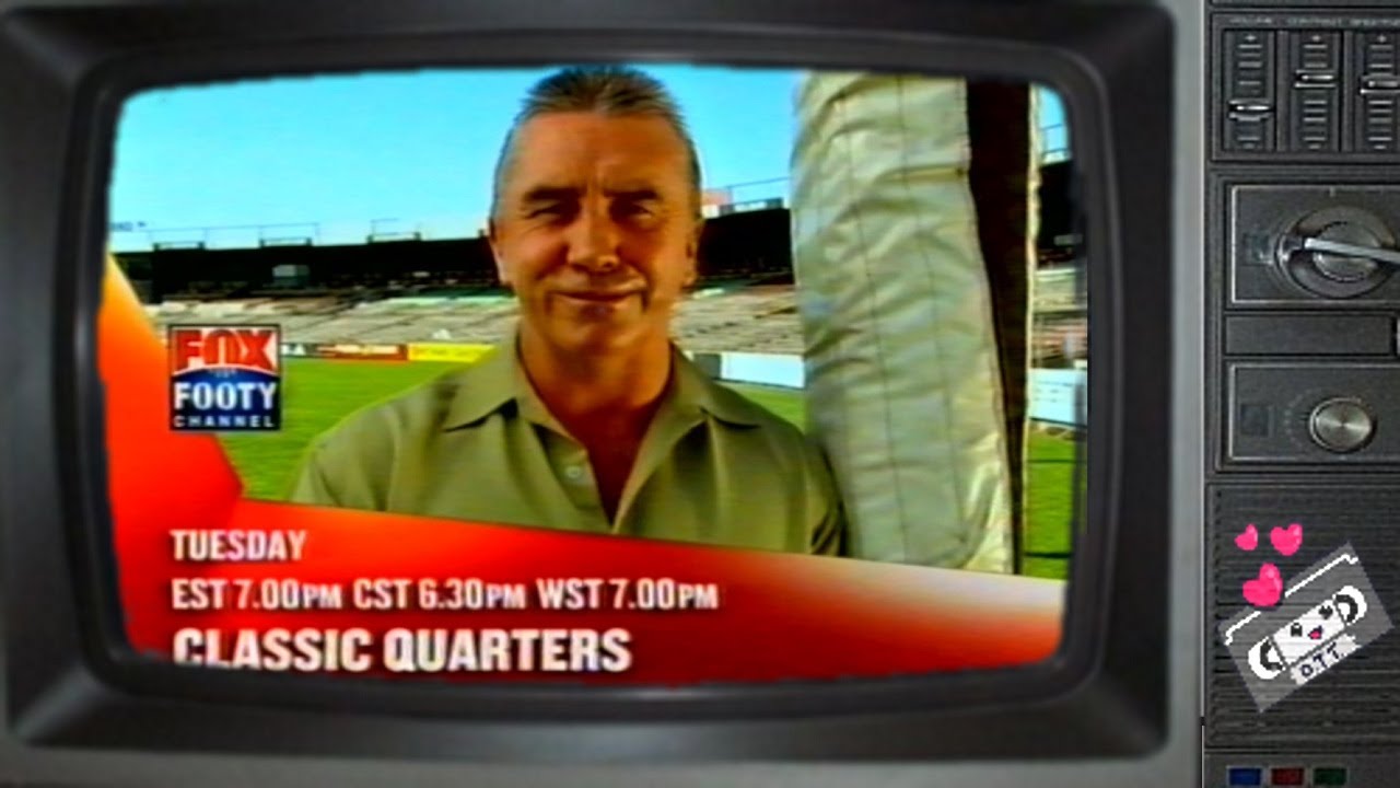 Fox Footy Classic Quarters Promo 2004 - YouTube
