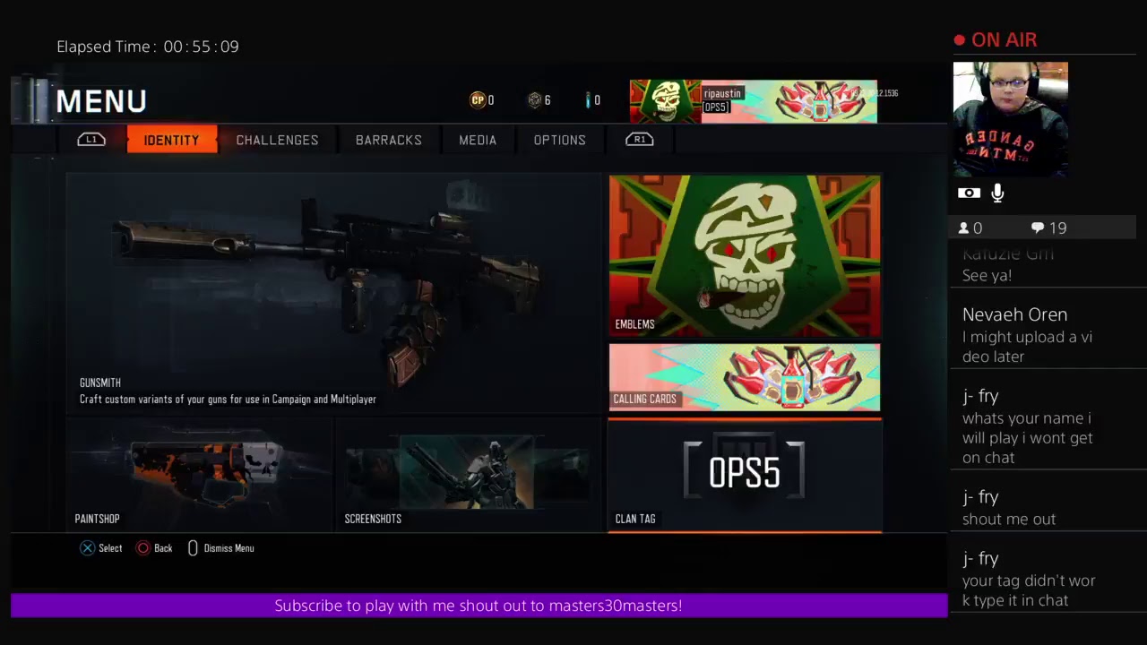 Bo3 giving shout outs and playing with subs sub to join figet spinner ...