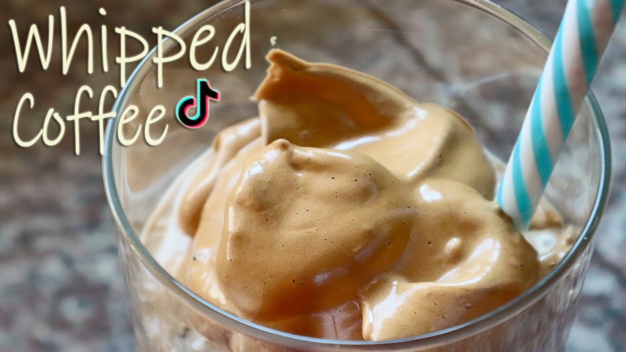 TikTok WHIPPED COFFEE - YouTube