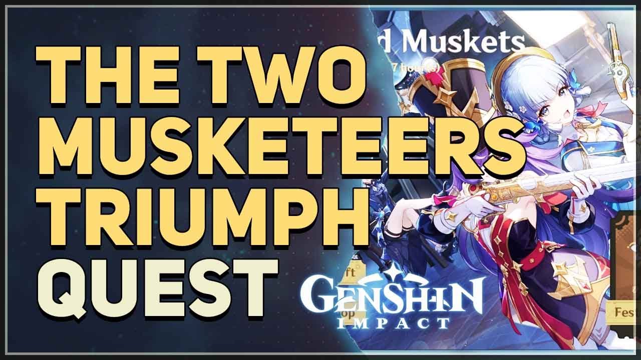 The Two Musketeers Triumph Genshin Impact - YouTube