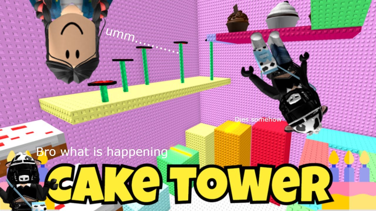 Playing Cake Tower! 🍰 - YouTube