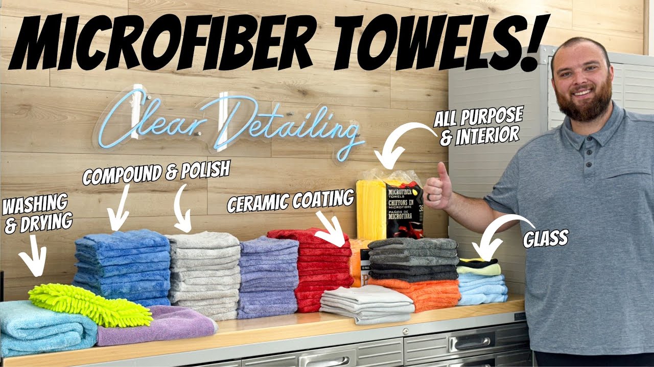 Here Are The Best Microfiber Towels For Every Surface On Your Vehicle ...