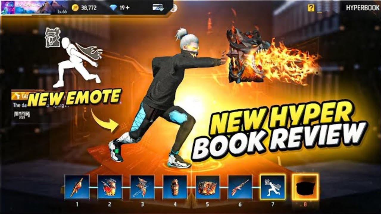 OB39 NEW HYPER BOOK FREE FIRE | FIRE DRAGON HYPER BOOK | IMMORTAL HYPER ...