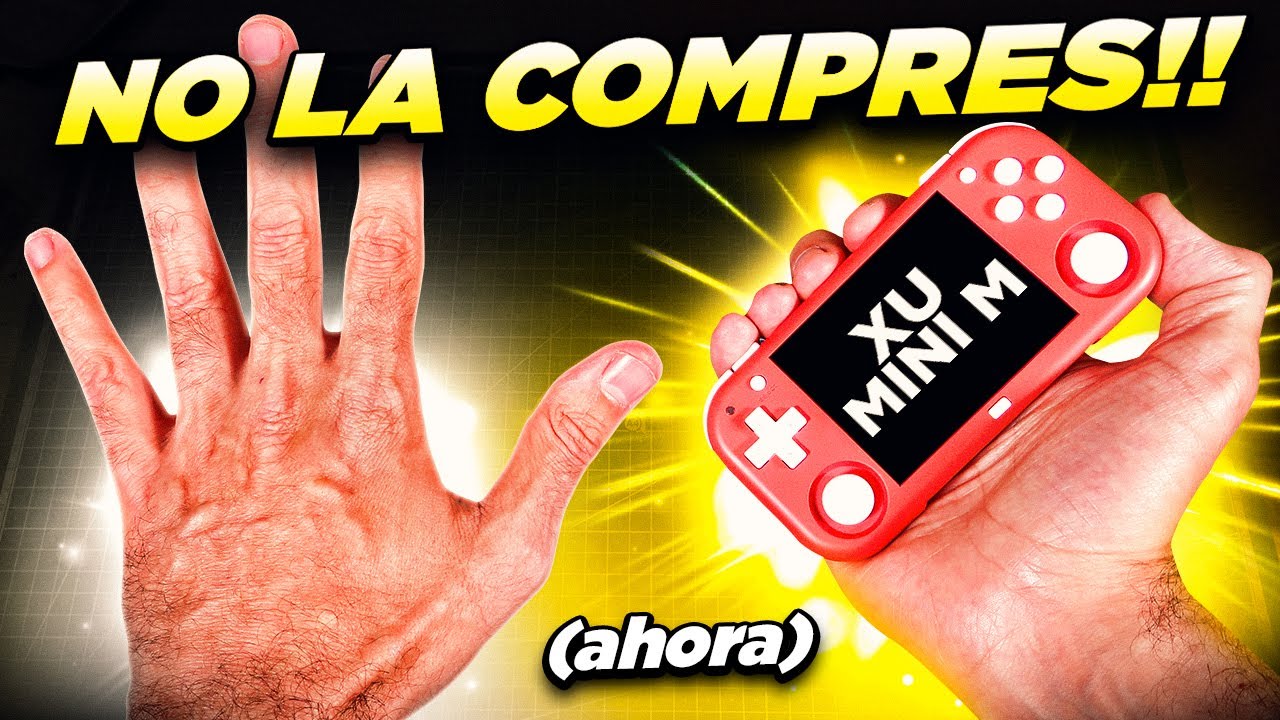 XU MINI M la consola de bolsillo MÁS POTENTE - Review en Español - YouTube
