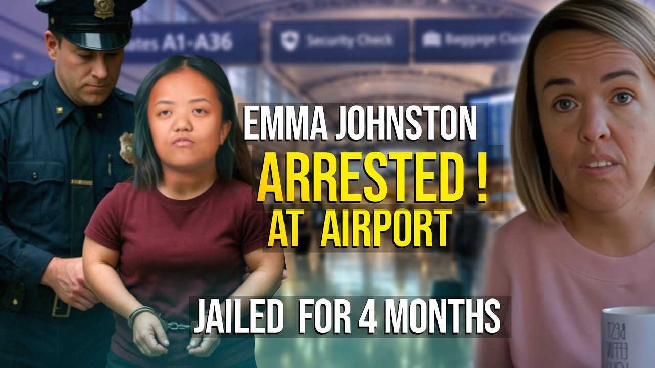 End Of Emma's Life | Emma Johnston ARRESTED at Airport | Jailed | $85K ...