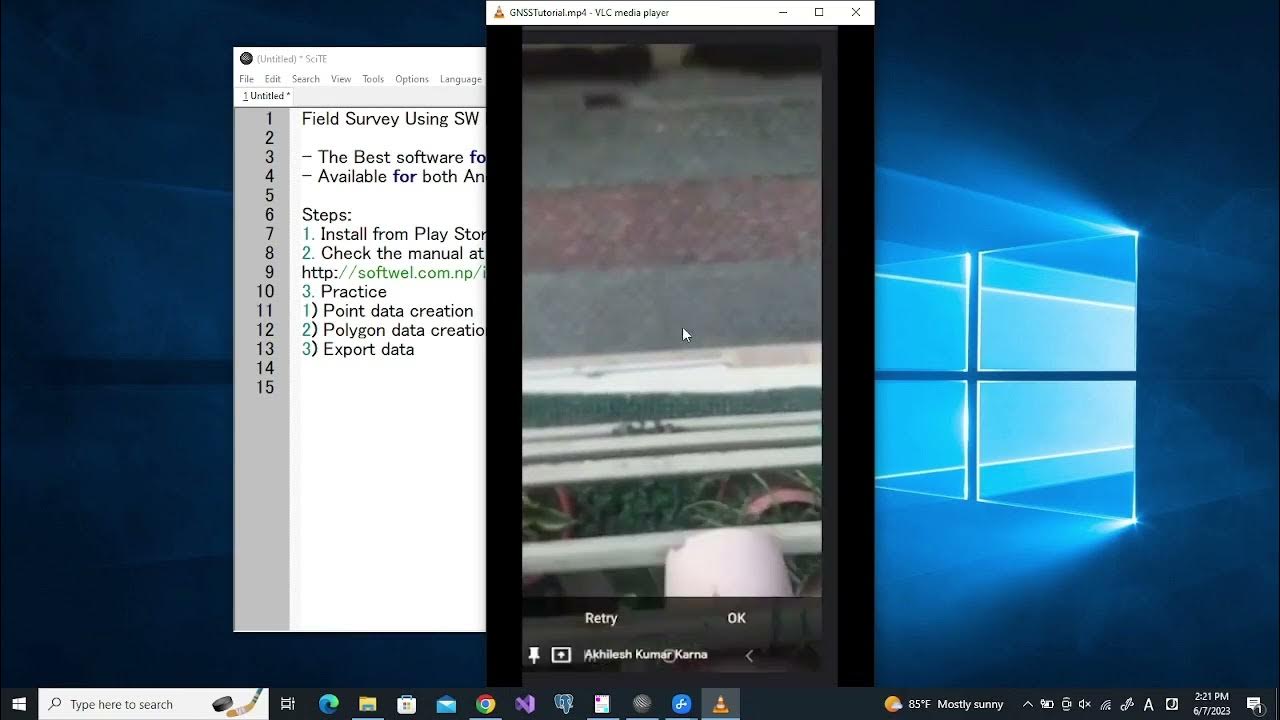 Field Survey Using SW Maps (for Android and iOS) - YouTube