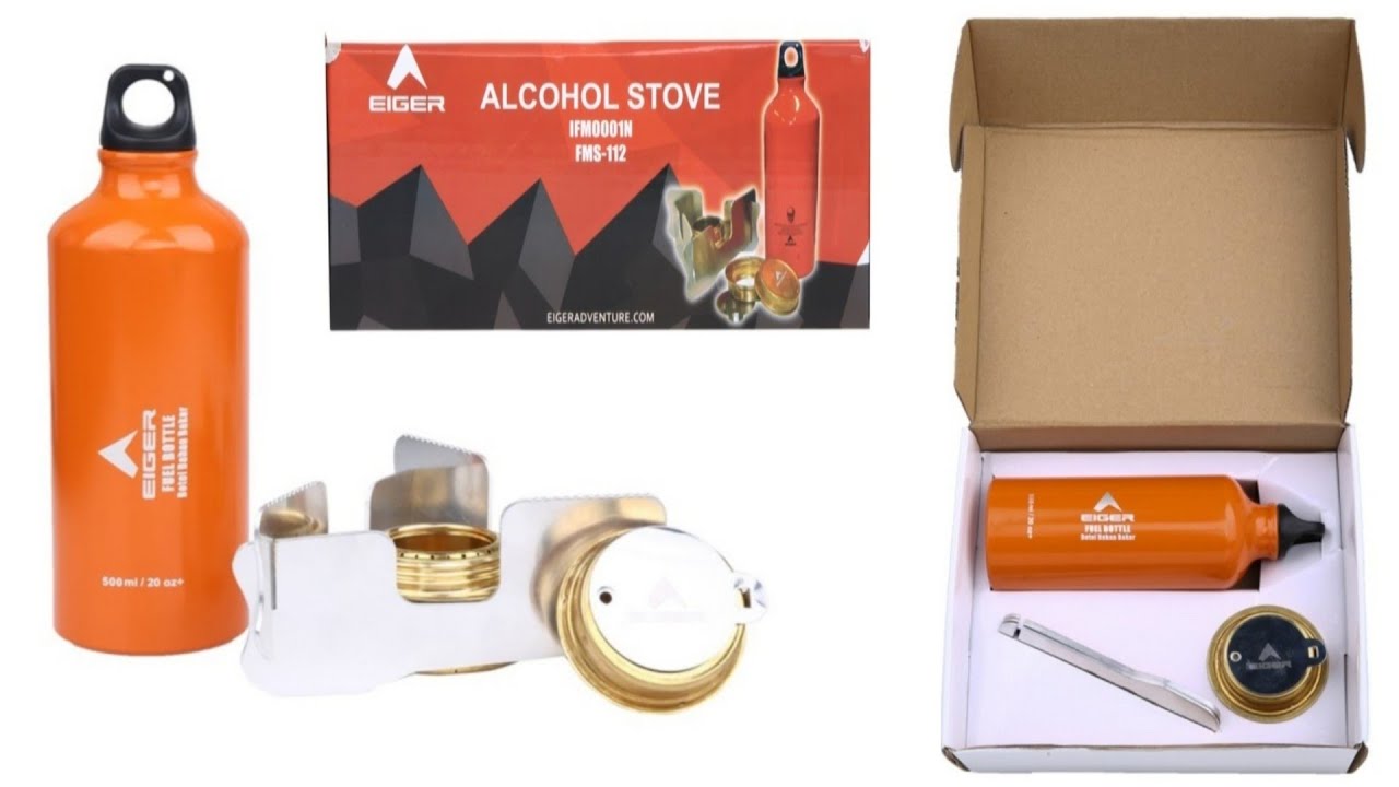 KOMPOR EIGER ALCOHOL STOVE || ALAT MASAK EIGER FMS-112 || IFM0001B ...