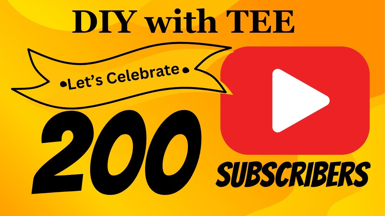 Let's Celebrate Bling & 200 Subscribers| Special Guest Creative Art by ...