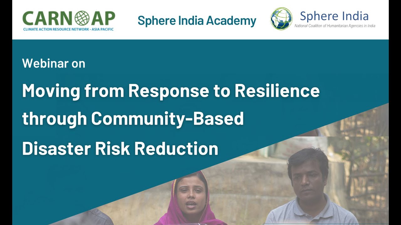 Moving from Response to Resilience through Community Based DRR - YouTube
