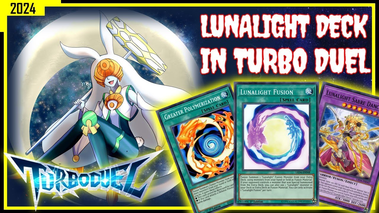 LUNALIGHT DECK PUSH IN TURBO DUEL EVENT | Gameplay AUGUST 2024 | Yugioh ...