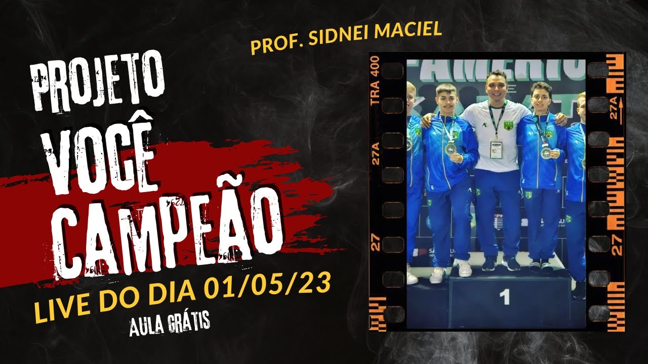 Projeto Você Campeão - Aula grátis com o Professor Sidnei Maciel - YouTube