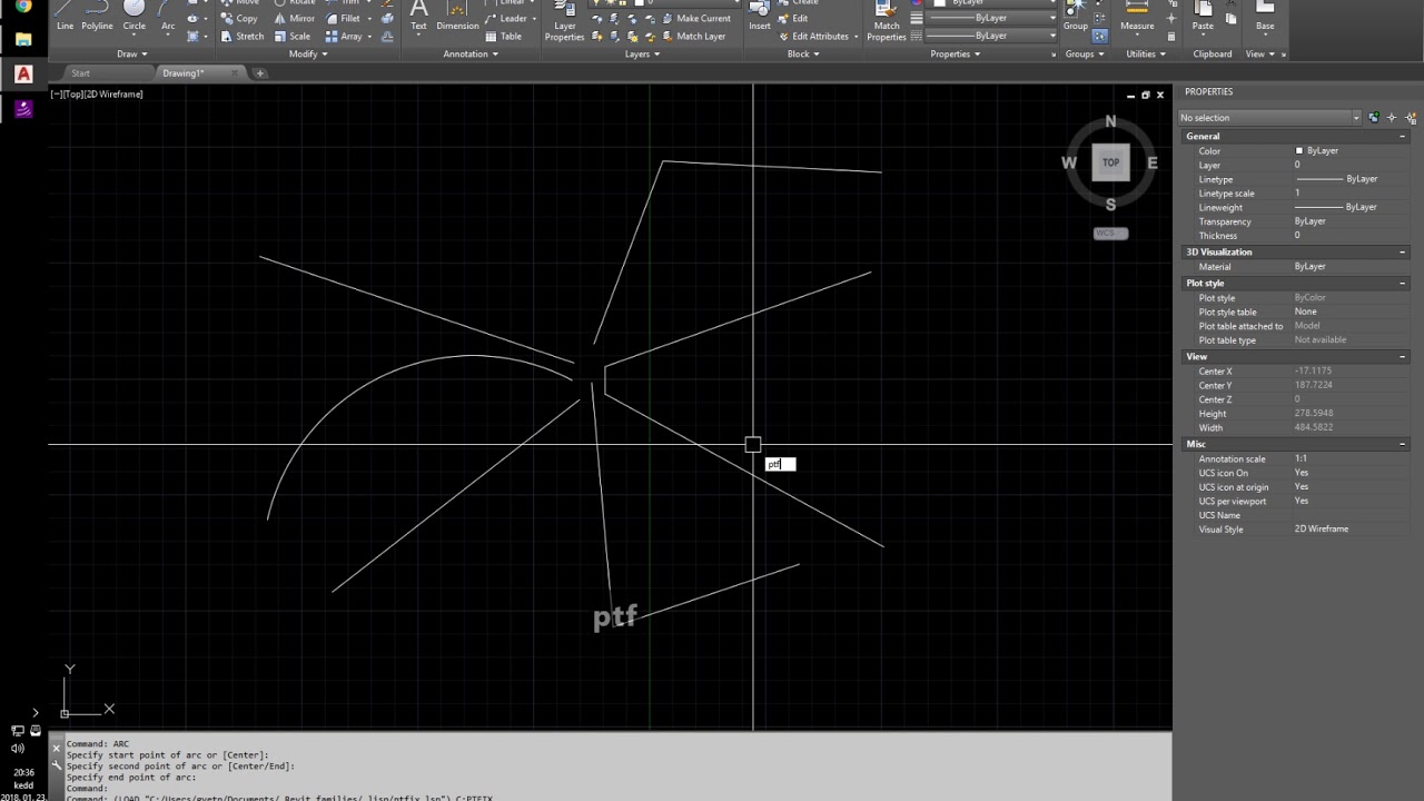 Fix inaccurate points in AutoCAD with ptfix.lsp - YouTube