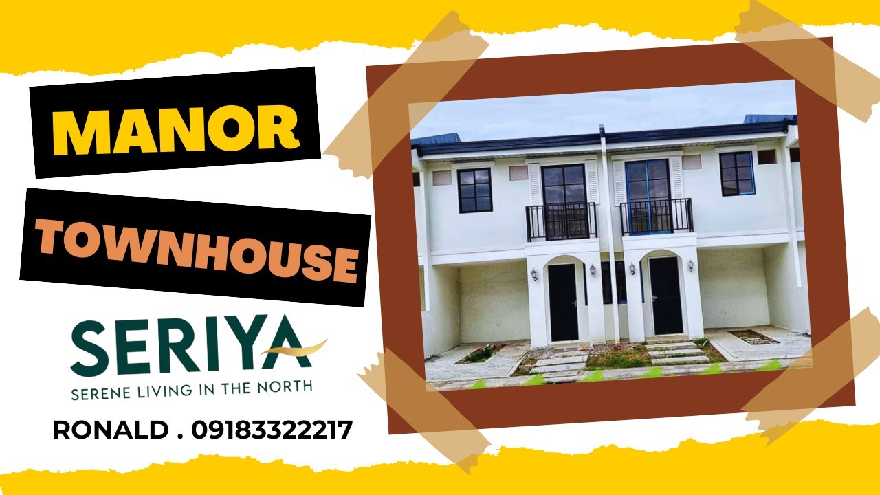 Manor classic townhouse in Seriya Baliwag by Ovialand Inc - YouTube