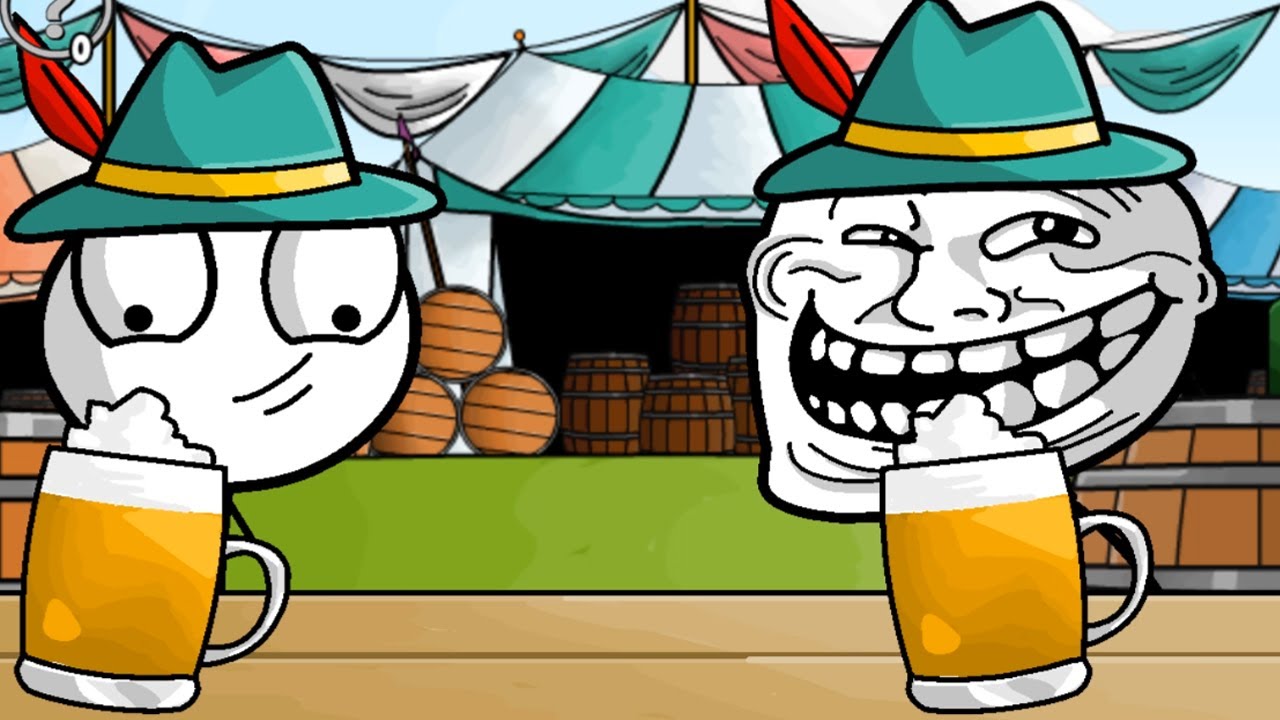 Trollface Adventure - All Levels Walkthrough - All Wins/ Fails Gameplay ...