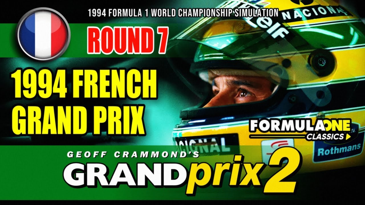 Grand Prix 2 Virtual Season | Round 07 1994 French Grand Prix - YouTube