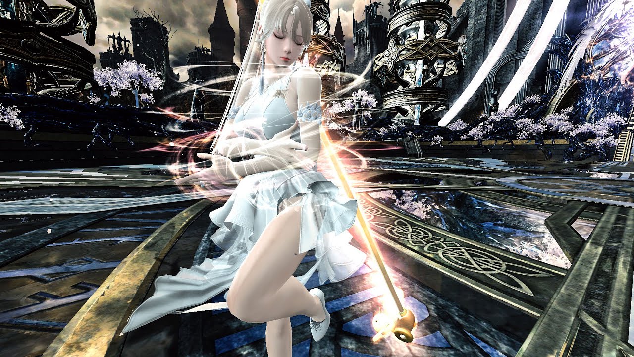 4k Vindictus Delia Laura Solo 新瑪奇英雄傳 生命之樹 勞拉 王女solo 4340 Youtube