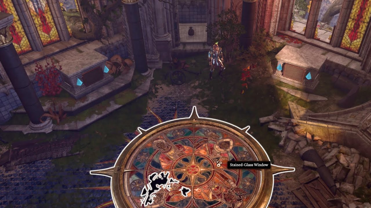 Stained Glass Window Puzzle Baldur's Gate 3 - YouTube