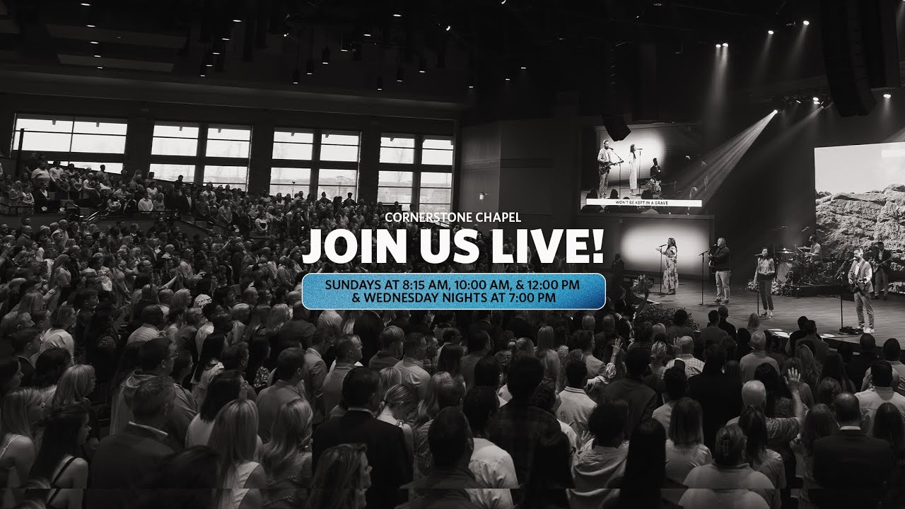 Cornerstone Chapel - Leesburg, VA LIVE - YouTube