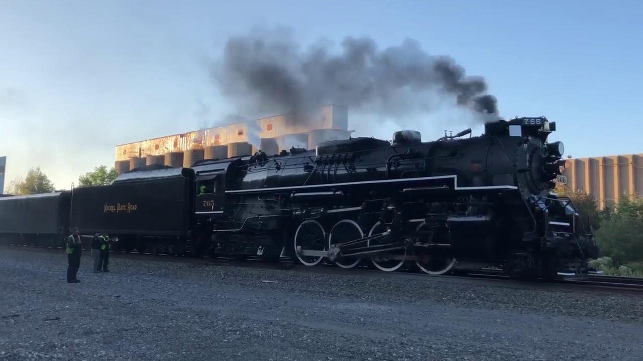 Nickel Plate #765 Berkshire (2-8-4) - YouTube
