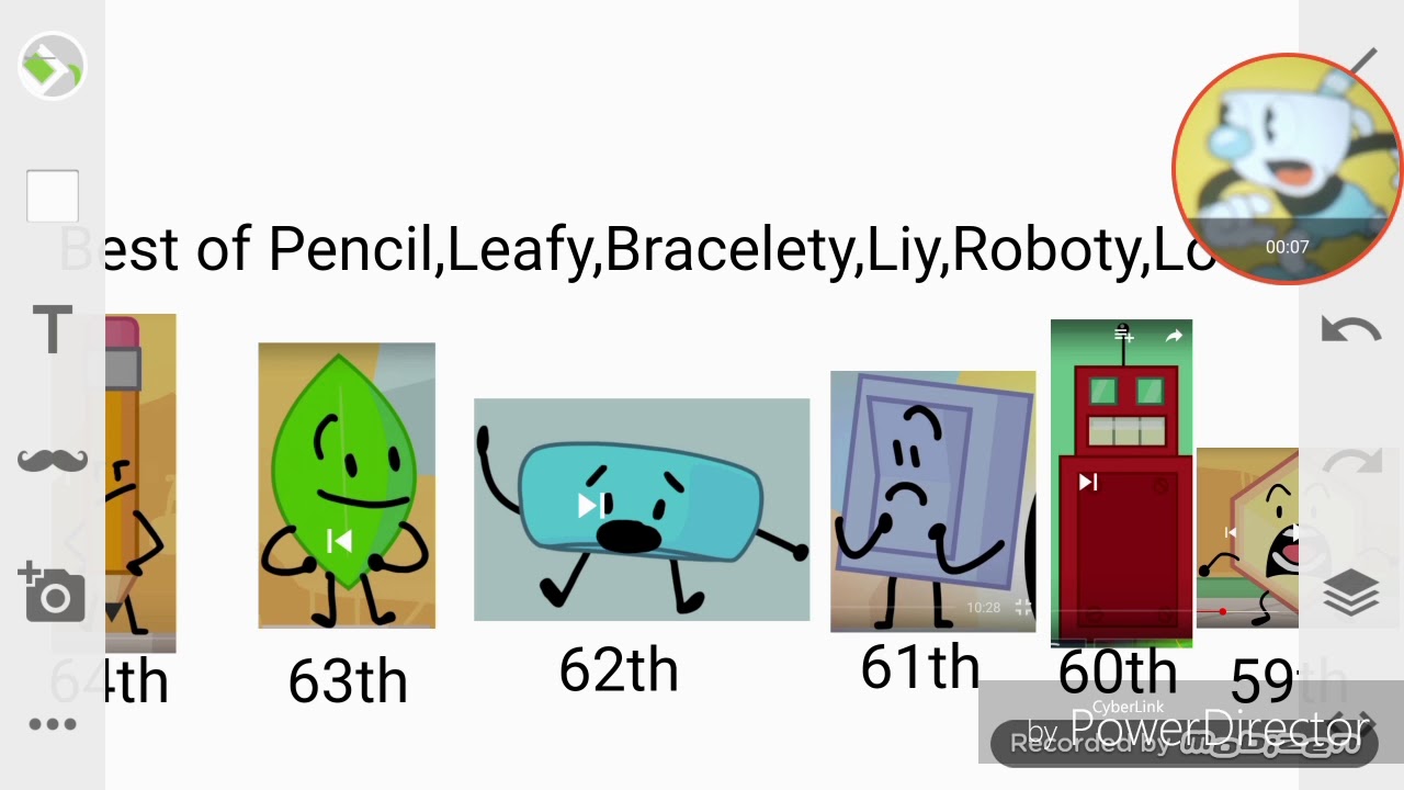 BFB-best of eliminated contestants - YouTube