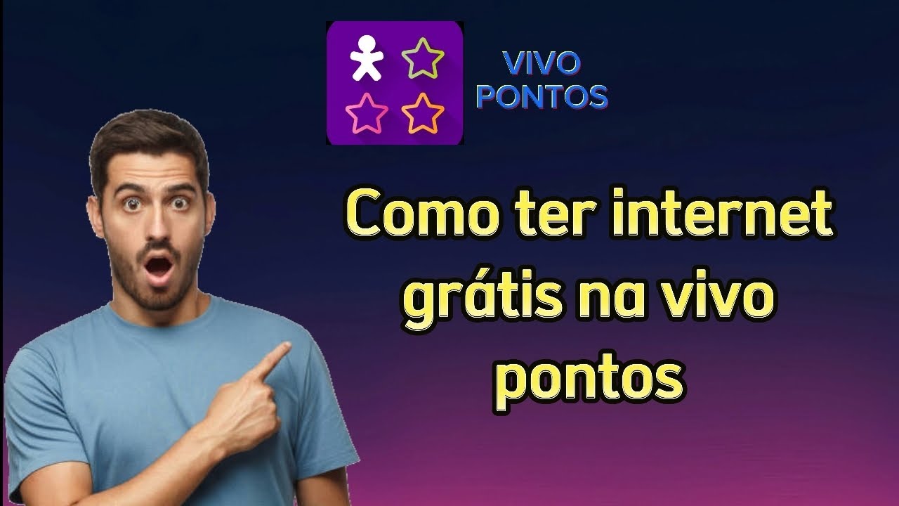 Como ganhar internet grátis na vivo pontos 😱😱 - YouTube