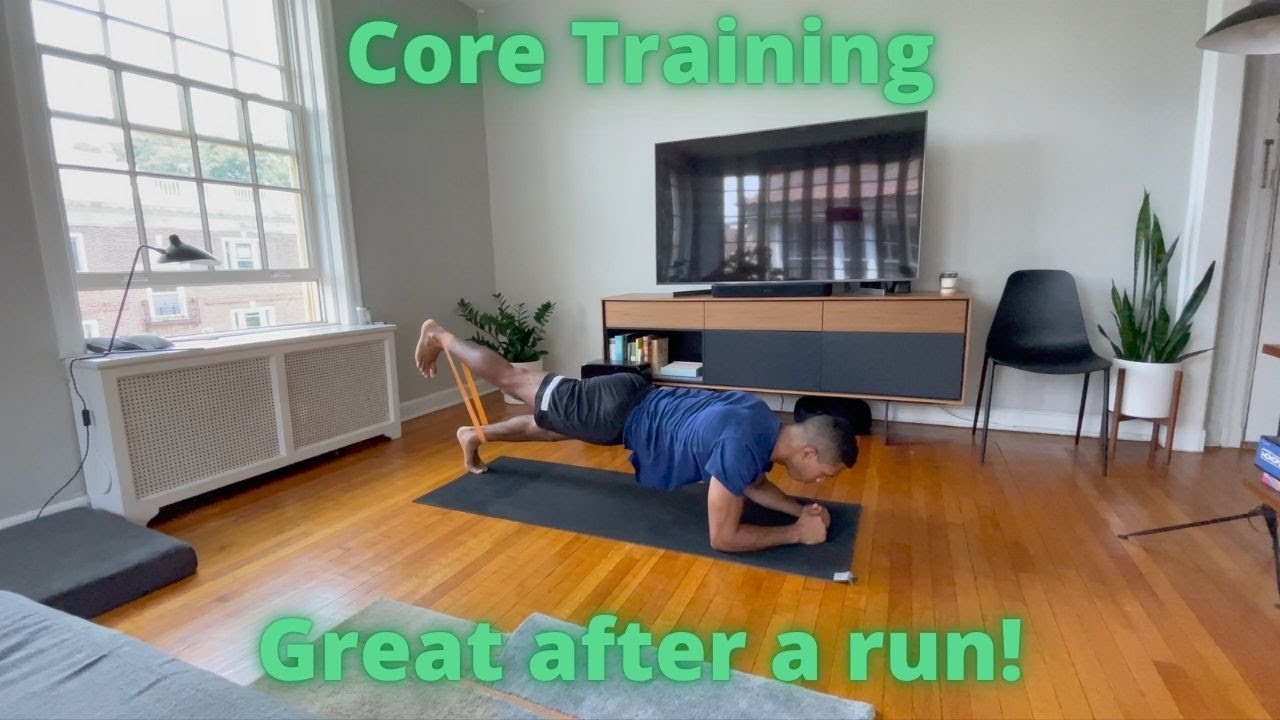 Mini-Band Core Training - At Home - YouTube